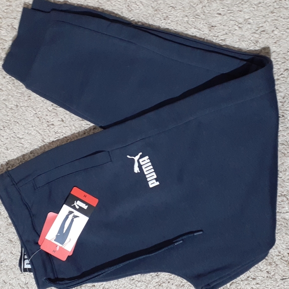 Puma | Pants | Nwt Puma Cover Fit Pantsjoggers Various Sizes Navy Blue ...